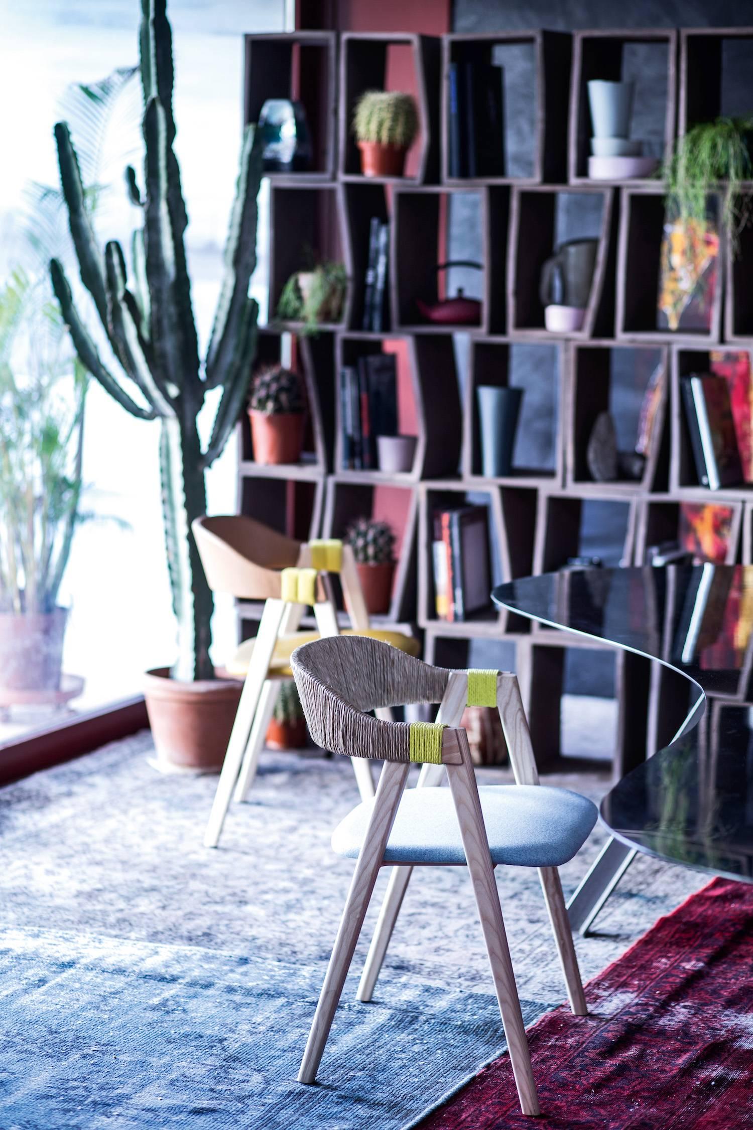 Mathilda Bar or Counter Stool by Patricia Urquiola for Moroso in Ash or ...