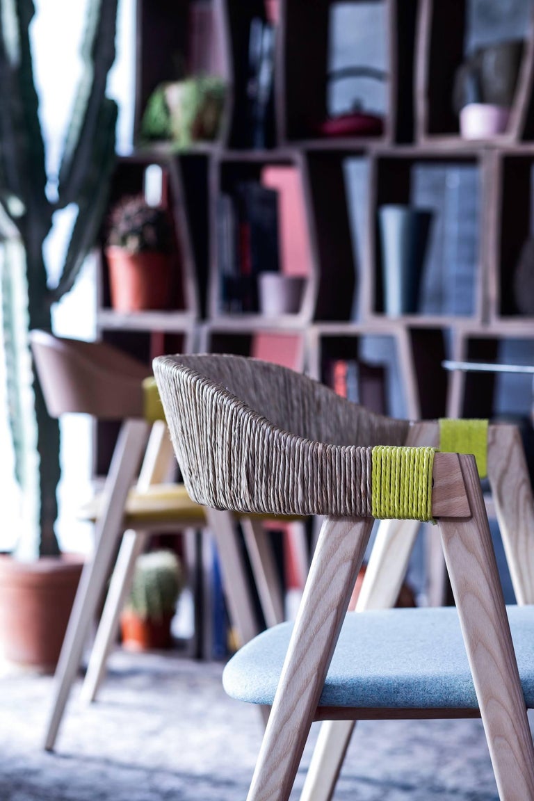 Mathilda Stackable Dining Chair by Patricia Urquiola for Moroso in Ash ...