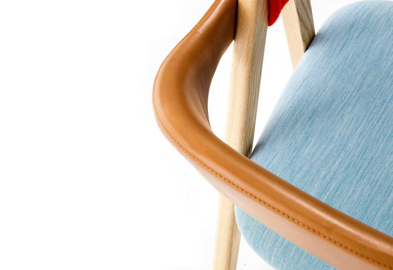 Mathilda Stackable Dining Chair by Patricia Urquiola for Moroso in Ash ...