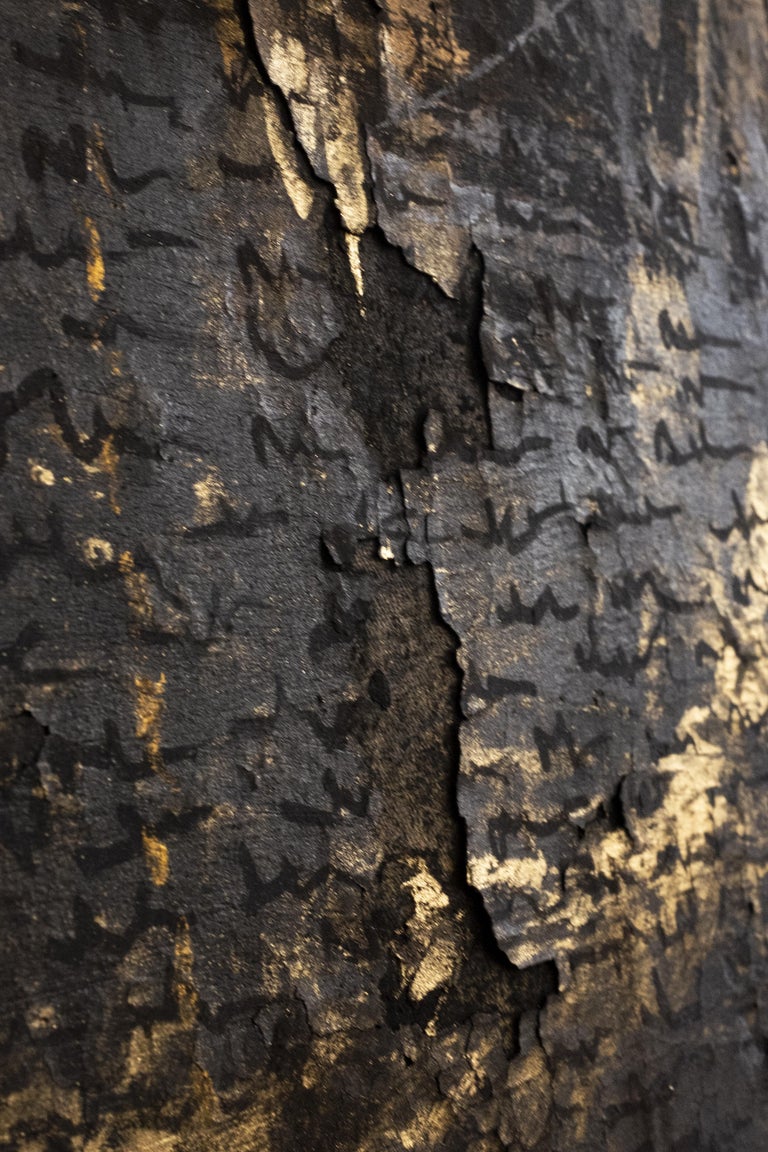 Mathilde Lefort - Mathilde lefort Prophecy - Ink, gold powder and iron ...