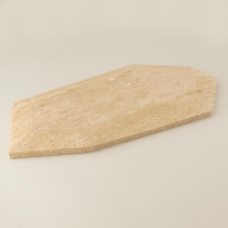 Mexican Handmade Matilda Marble Serving Tray For Sale at 1stDibs
