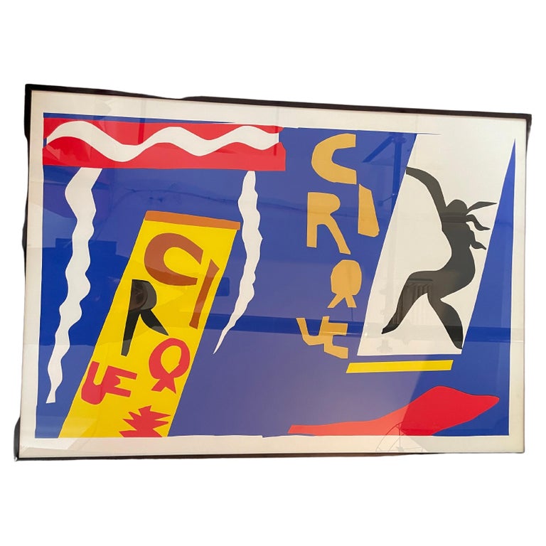 Matisse Print "The Circus" Multicolor Serigraph at 1stDibs