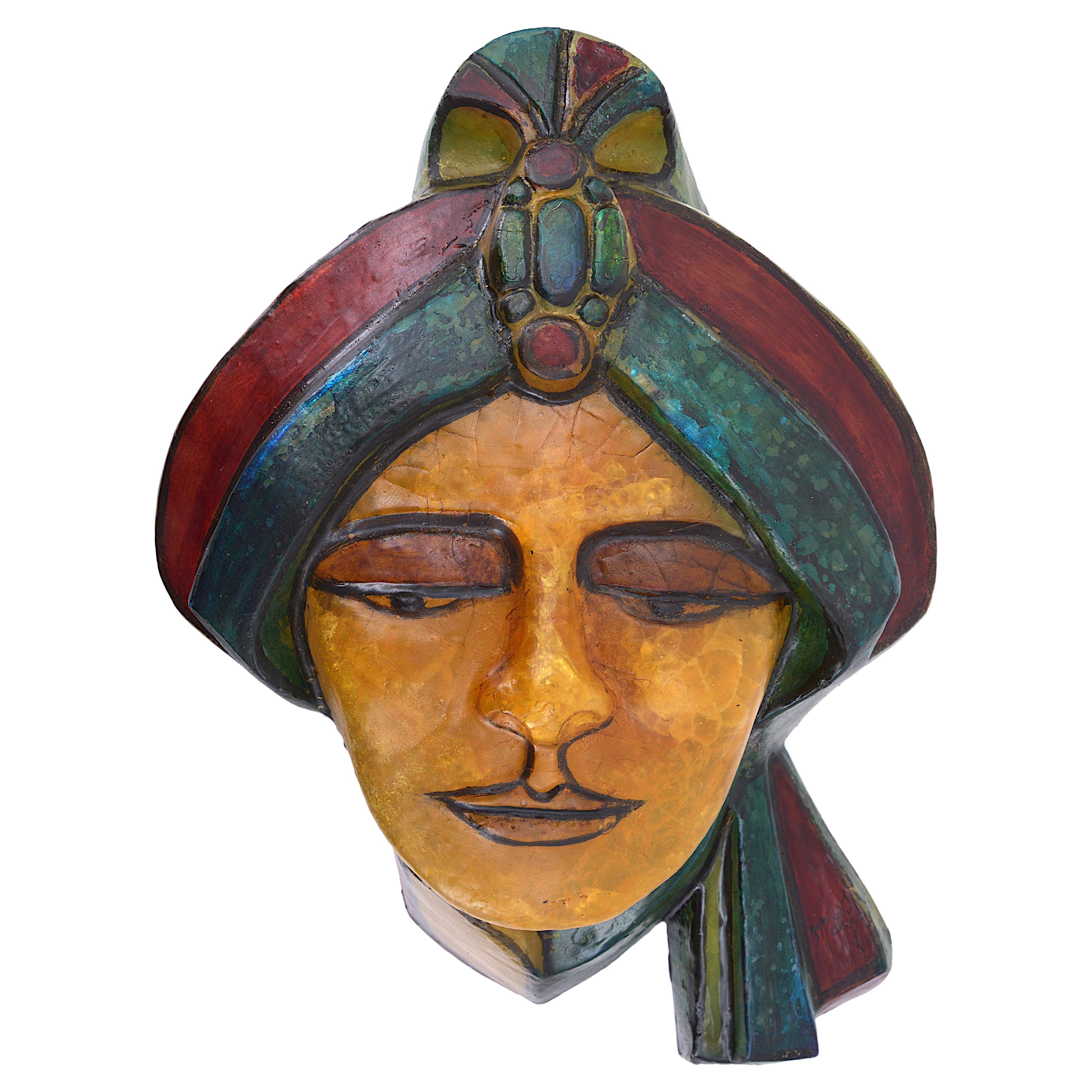 Fabulous Large Angel Sculpture Sconce at 1stDibs