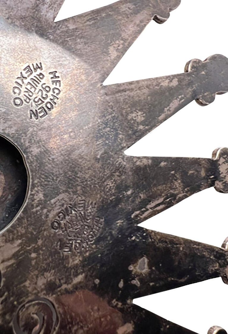 Matl Mexican Silver Santos Style Figure For Sale at 1stDibs