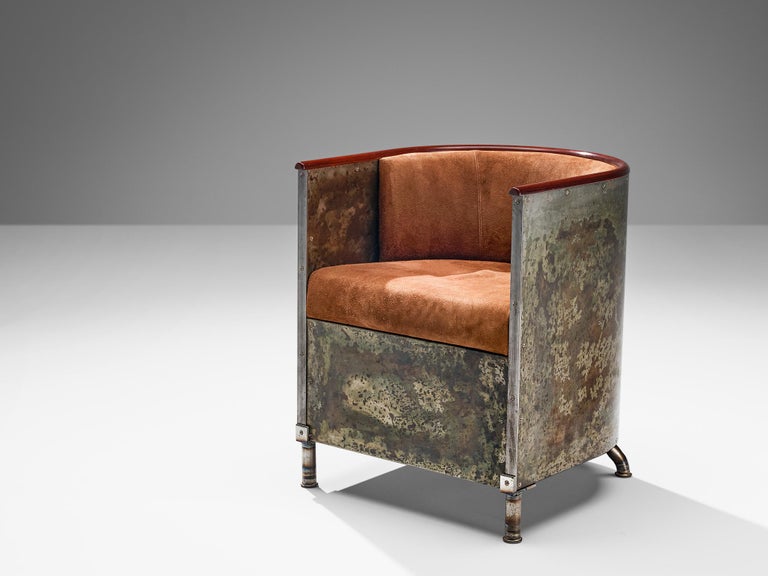 Mats Theselius for Källemo AB Limited Edition 'Järn Mocca' Lounge Chair ...