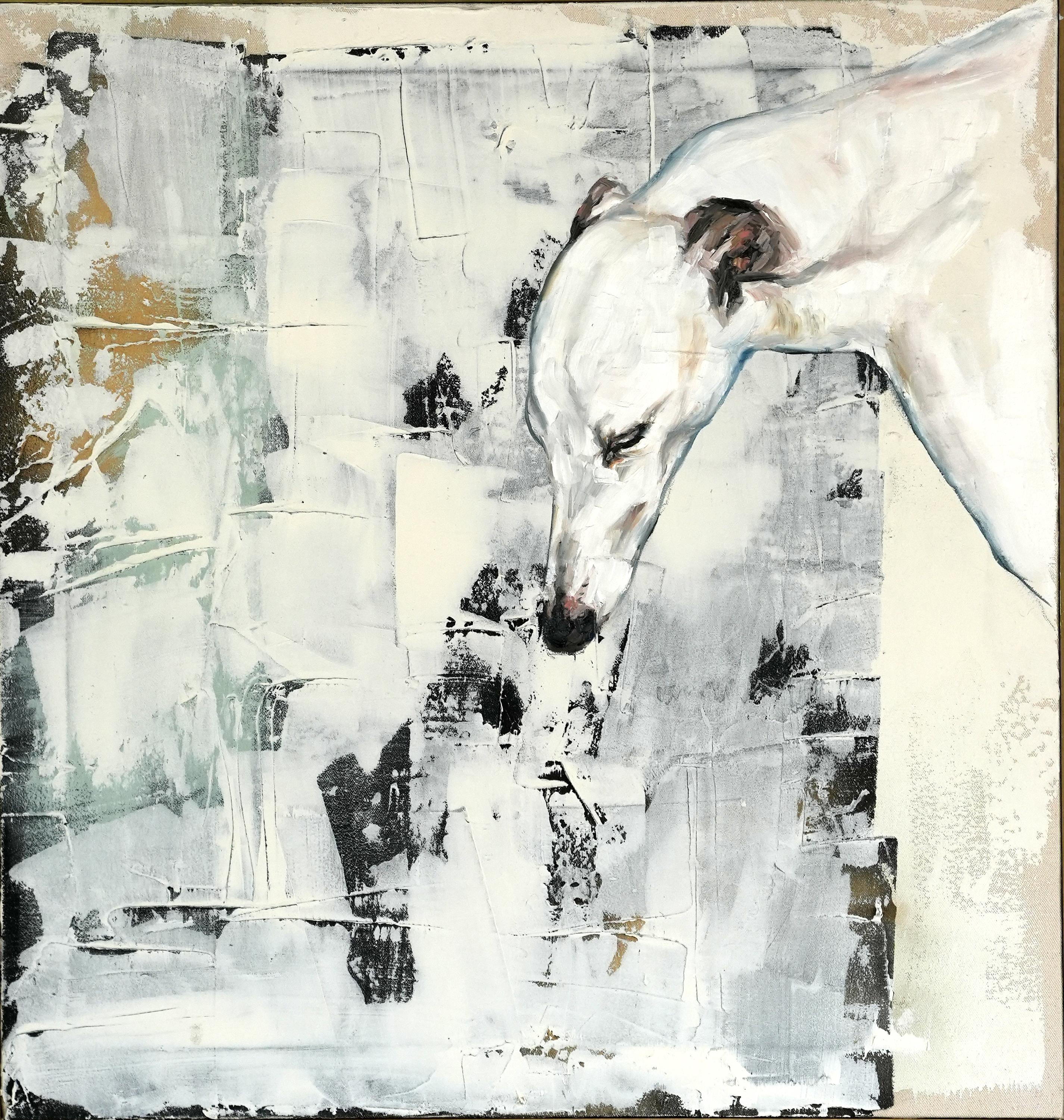 Matson Ambroise - Dog #1, Oil Painting at 1stDibs