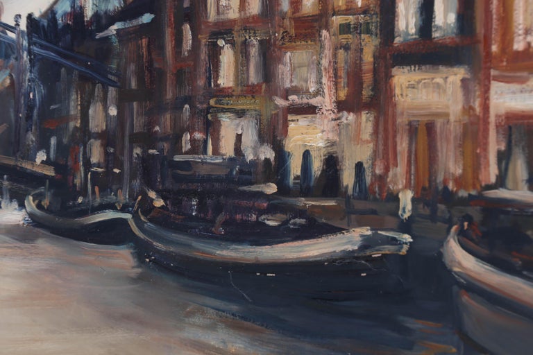 Matt Bruce RI - Matt Bruce RI (1915-2000) - 20th Century Oil, Canal at ...