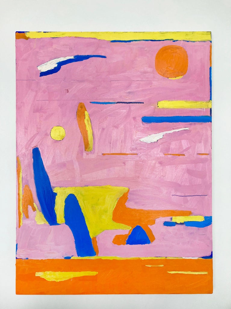 Matt Higgins - Strange Terrain, Contemporary Oil Landscape Painting by ...
