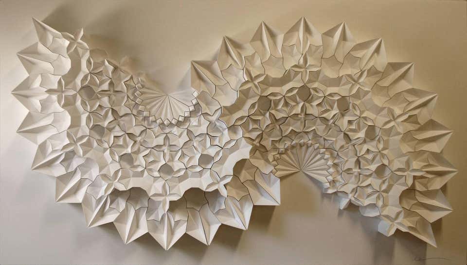 Matt Shlian - Snowday As Long As You're Here v 5, Paper Sculpture For ...