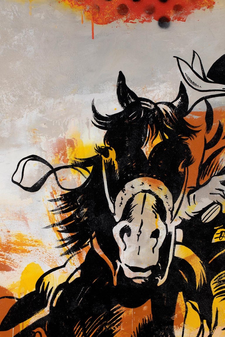 Matt Straub - "He Shot His Way Into Trouble" Super-Hero Comic Style ...