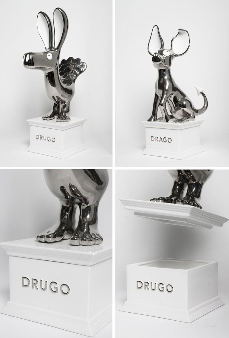 Drugo Ceramic Sculpture by Matteo Cibic for Superego Editions, Italy ...