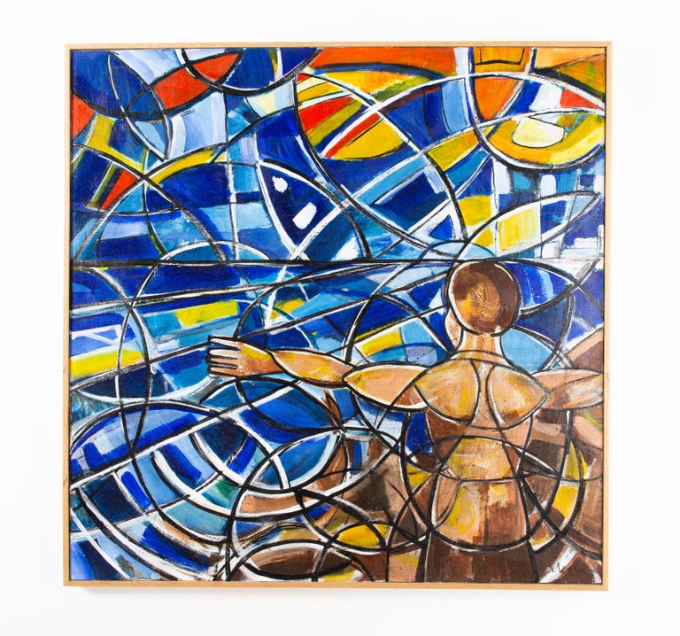 Matteo Merla - «Young Peer» Contemporary Figurative Oil Painting on ...