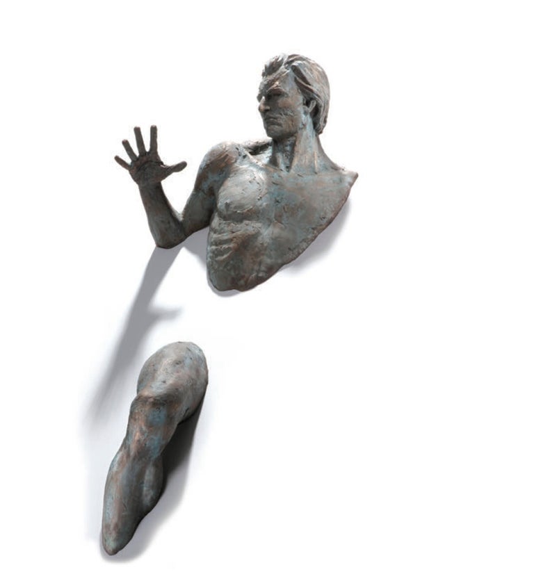 Matteo Pugliese - Attraverso , bronze, Bronze Sculpture For Sale at 1stdibs