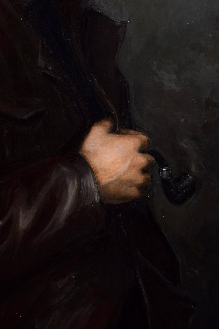 Matthew Collins - Boreas, contempory portrait of a man, Italian ...