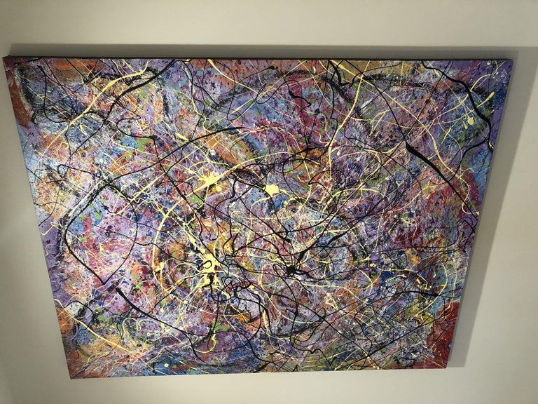 Matthew Corey - Indian summer, Painting, Acrylic on Canvas For Sale at ...