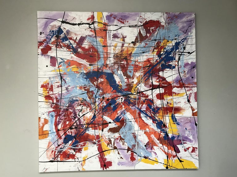 Matthew Corey - South Beach, Painting, Acrylic on Canvas For Sale at ...