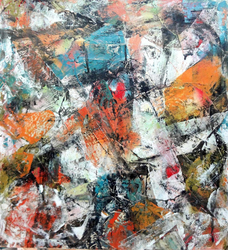 Matthew Dibble - "Western Sympathy" -Oil on canvas. Abstract ...
