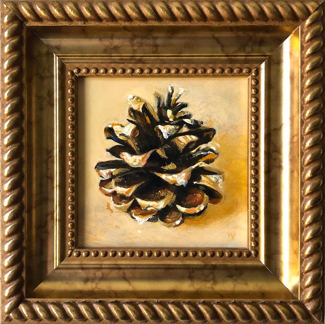 Matthew Hopkins - Pinecone #12 (Contemporary Realist Still Life of ...