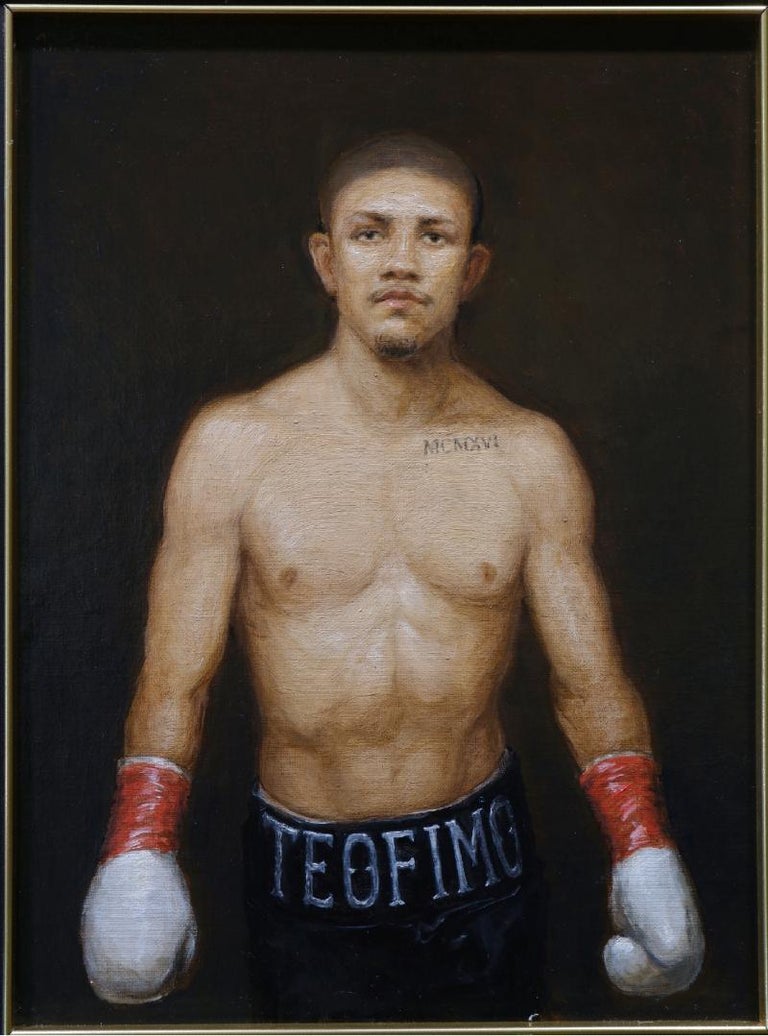 Matthew James Collins - Teofimo, oil, ARC Salon Finalist, Portrait ...