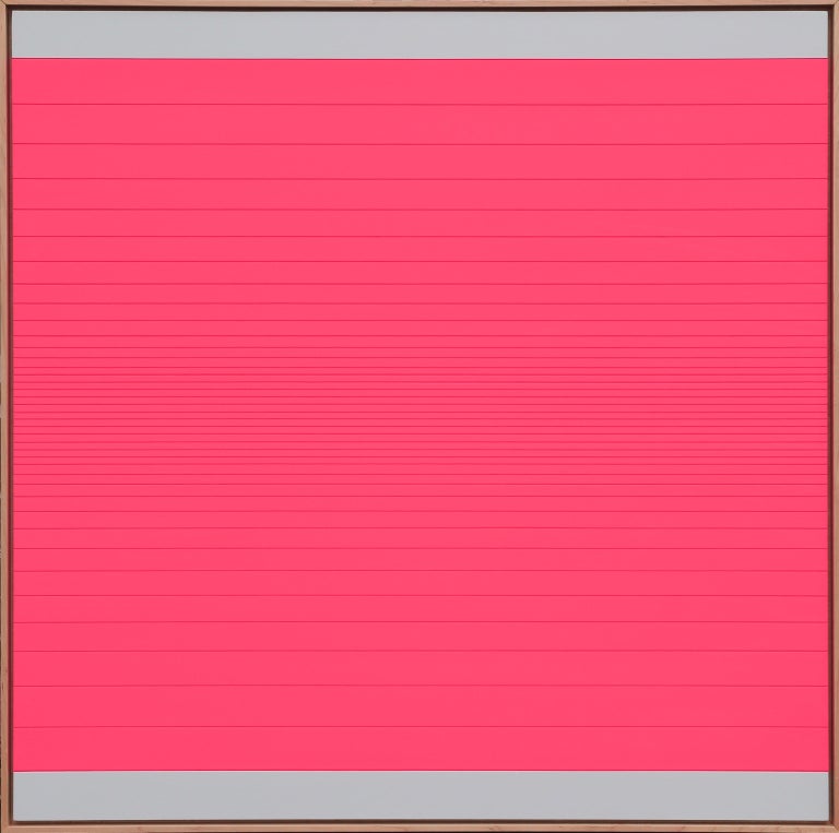 Matthew Reeves - "The Old Inner Coastal Canal 2" Neon Pink Linear ...