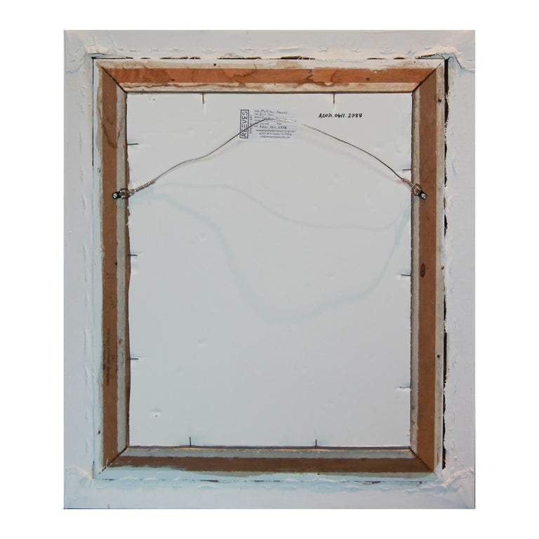 Matthew Reeves - White Canvas Wrapped Portrait with Bright Blue Bow Tie ...