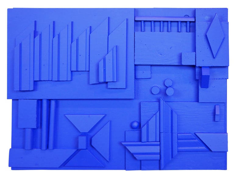Matthew Reeves - Contemporary Abstract Three Dimensional Bright Blue ...