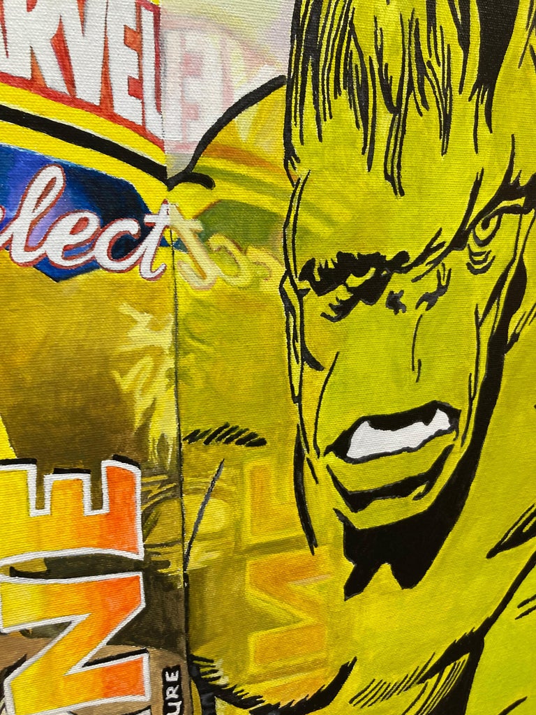 Matthew Shutt - Caged Animal - contemporary hyper-realistic Marvel ...