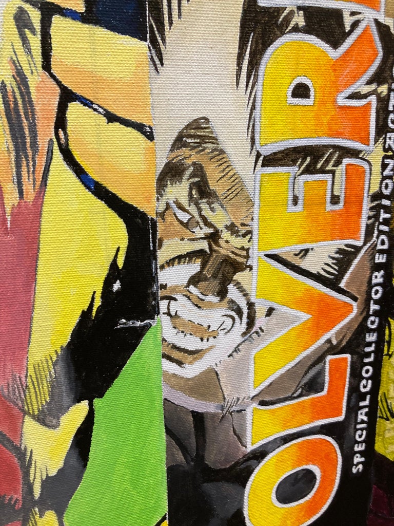 Matthew Shutt - Caged Animal - contemporary hyper-realistic Marvel ...