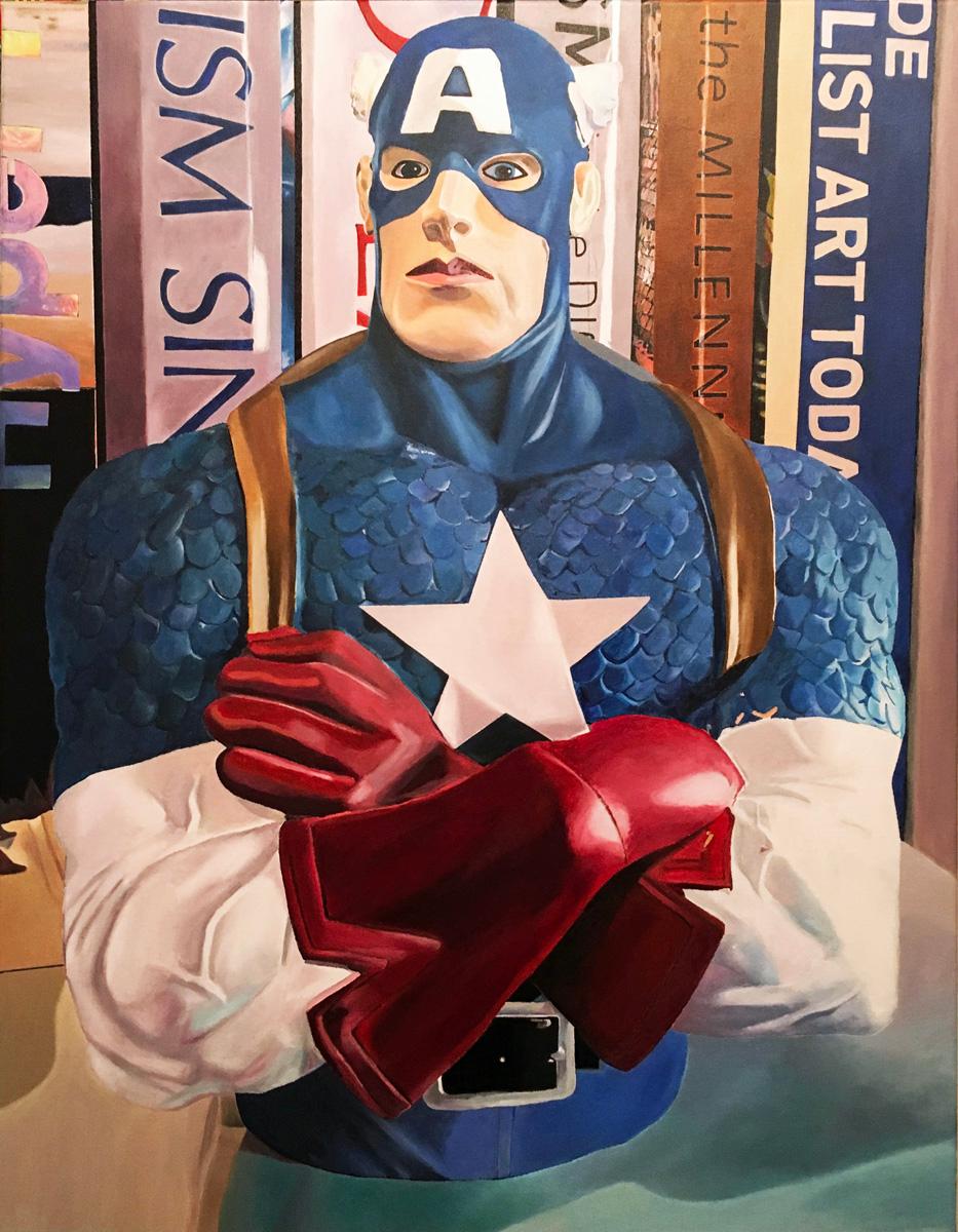 Matthew Shutt - Caged Animal - contemporary hyper-realistic Marvel ...