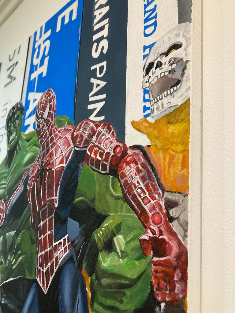 Matthew Shutt - Seven - contemporary hyperrealistic Marvel comics ...