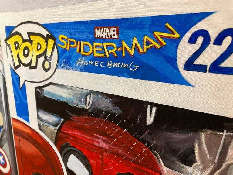 Matthew Shutt - Side by Side - contemporary hyperrealistic Marvel ...