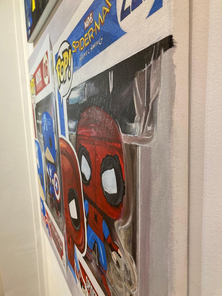 Matthew Shutt - Side by Side - contemporary hyperrealistic Marvel ...