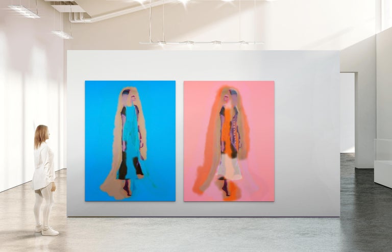 Matthew Tierney - David Hockney Inspired Florissant Pink Neautral ...