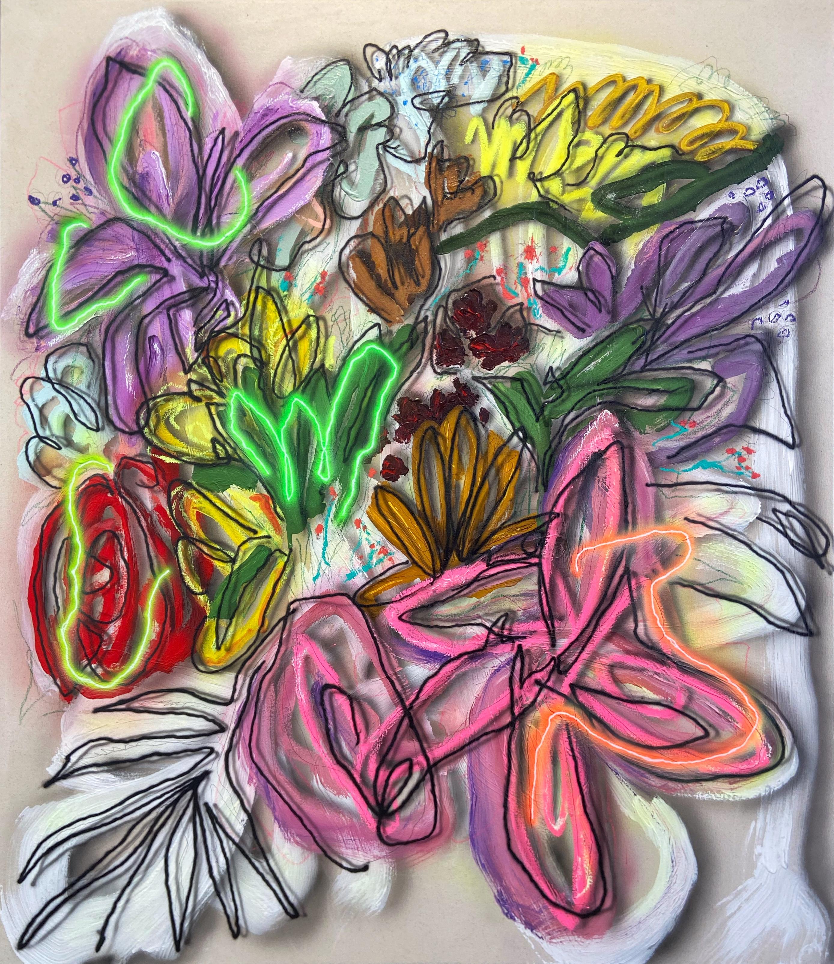 Bai (Carl Karni-Bain) Figurative Paintings - 2 For Sale at 1stDibs