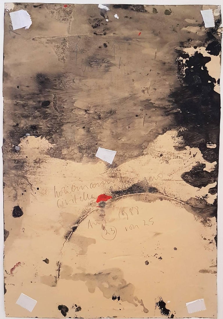 Matthias Kohlmann - Untitled Gestural Abstract Composition For Sale at ...