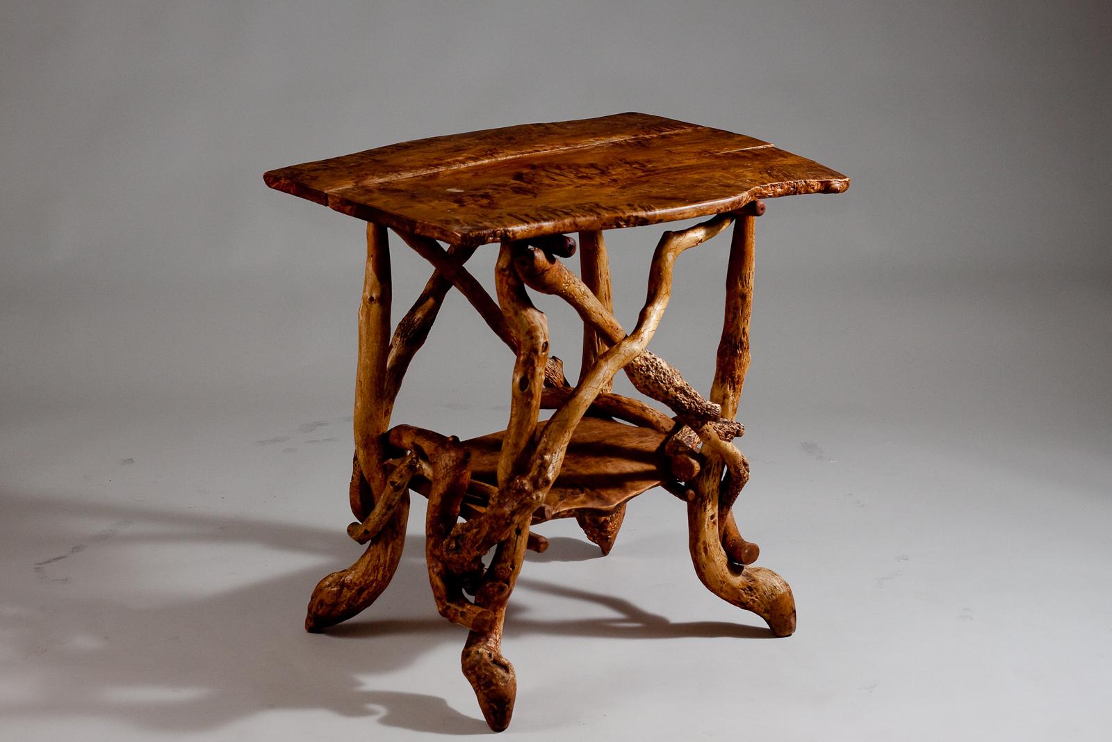 Matti Savijärvi, Finnish unique 1920's root table For Sale at 1stDibs