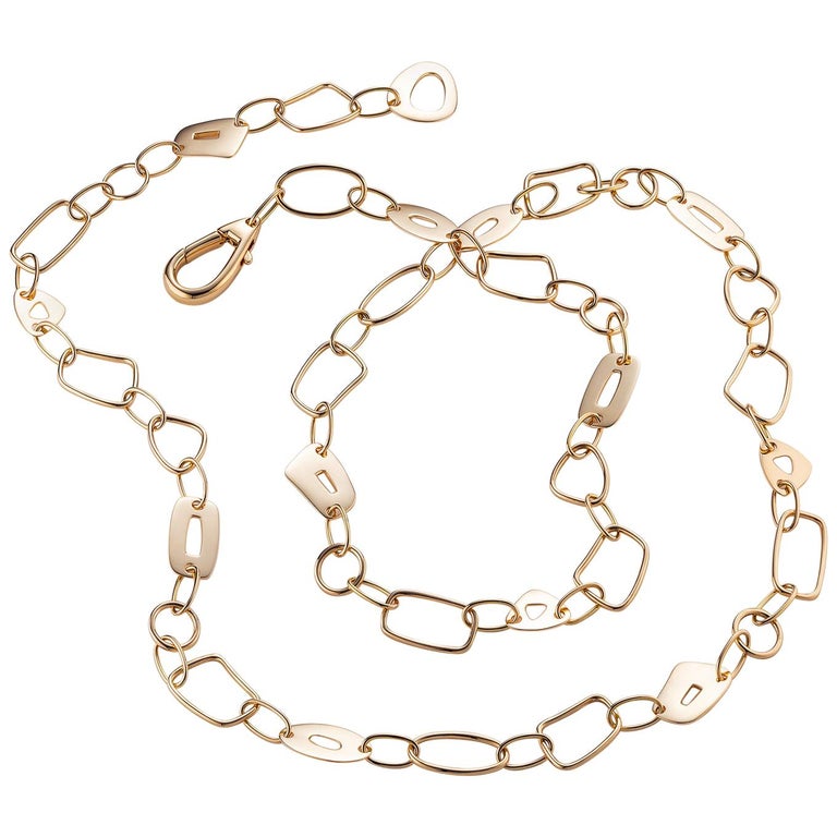 Mattioli Collier puzzle en or rose 18 carats, collection Puzzle - En ...