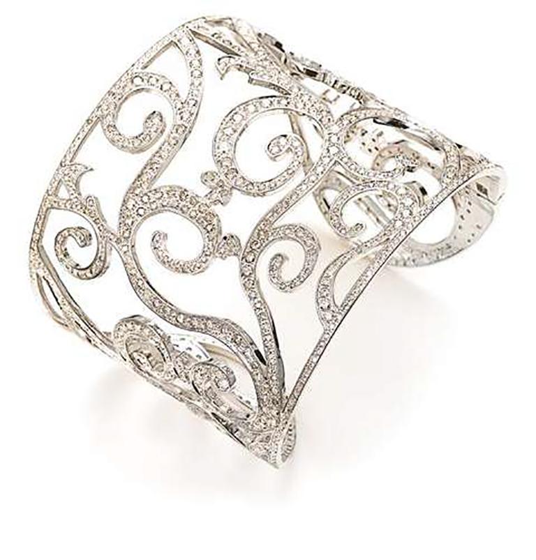 Mattioli Siriana Cuff Bracelet in Rose Gold For Sale at 1stDibs