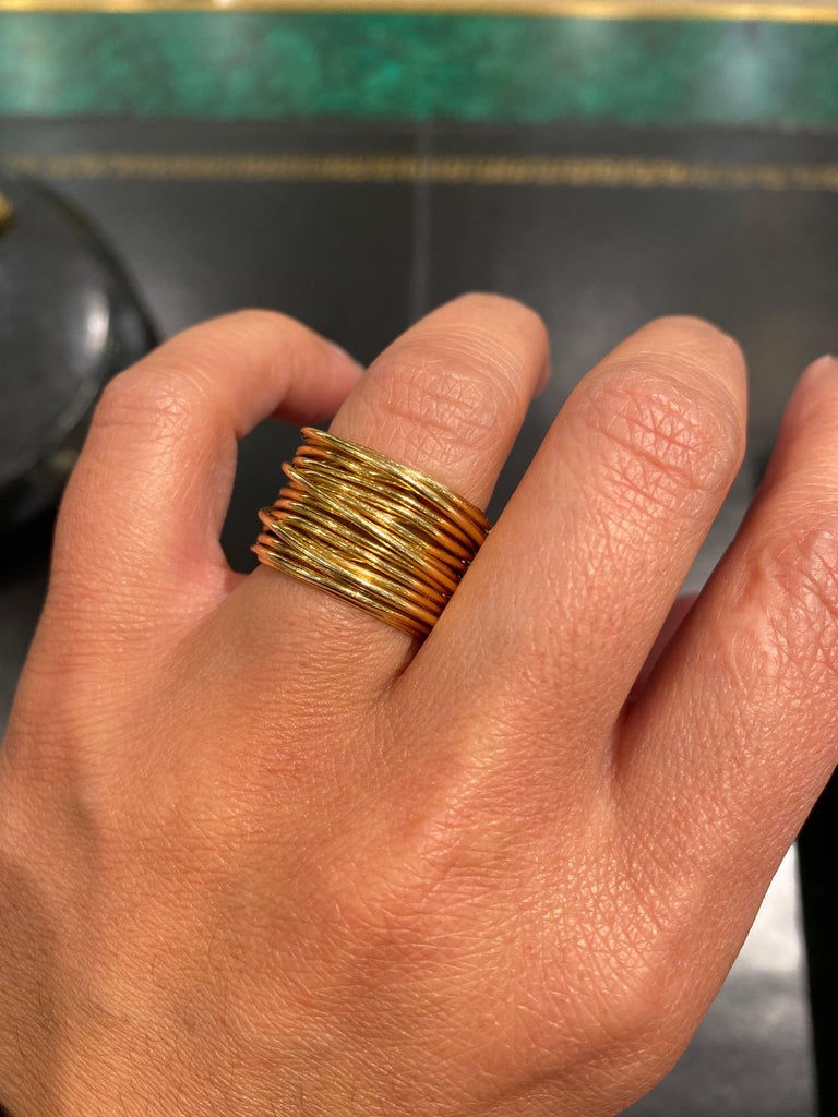 Mattioli Tibet Multi Wire Ring in 18 Karat For Sale at 1stDibs ...