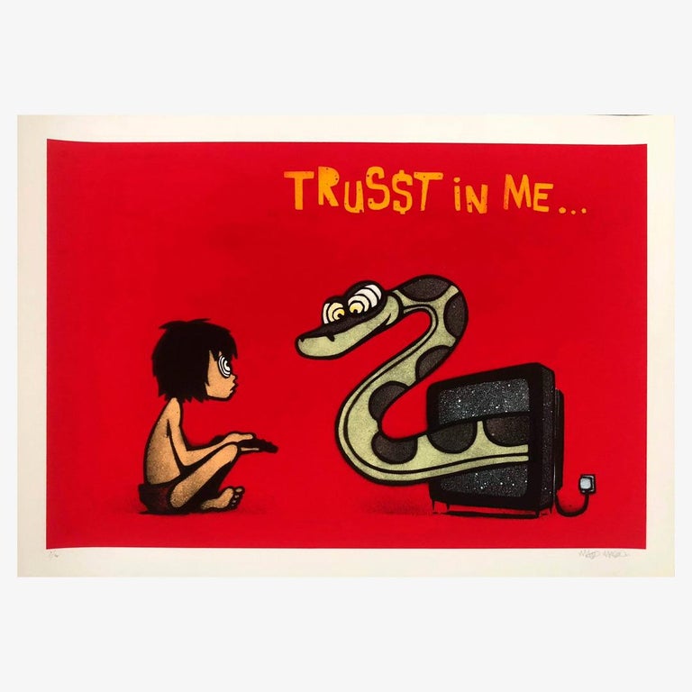 Mau Mau - Fake News - Red For Sale at 1stDibs
