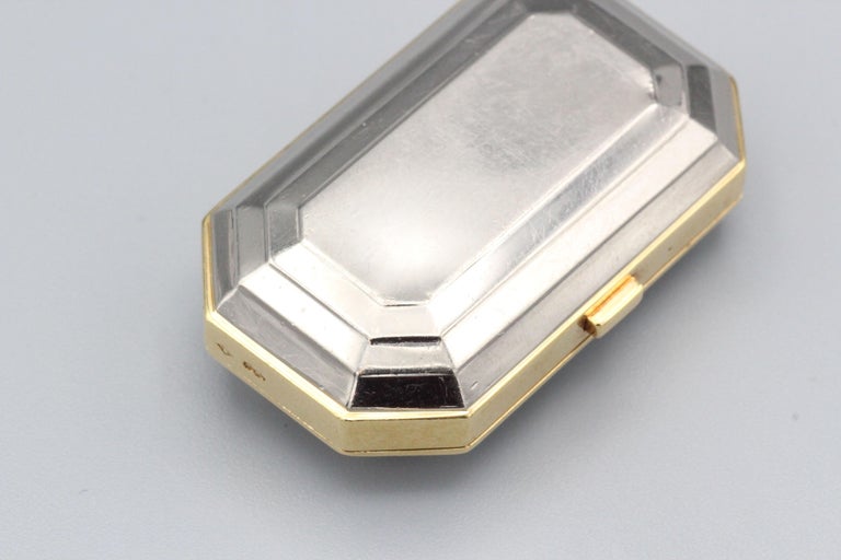 Mauboussin 18k White and Yellow Gold pill box Clover Pill Box For Sale ...