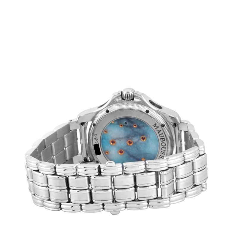 Mauboussin 18 Karat White Gold Tourbillon Watch at 1stDibs | mauboussin ...