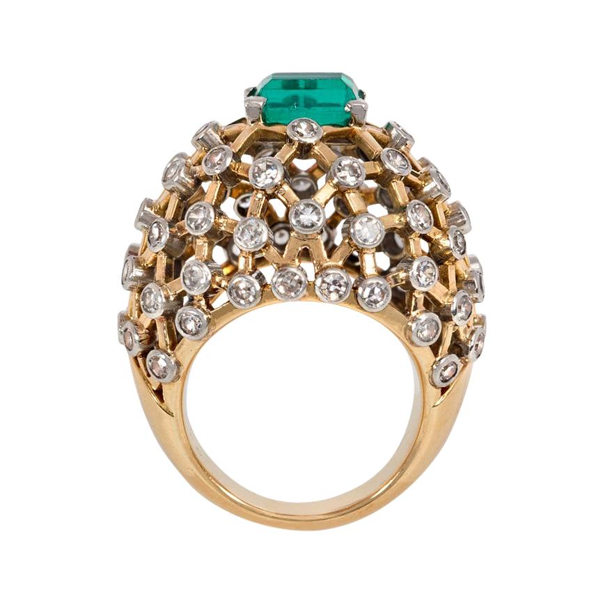 Mauboussin 18 Karat Gold Rock Quartz Ring at 1stDibs