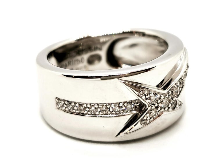 Mauboussin Ring Etoile Divine White Gold Diamond For Sale at 1stDibs