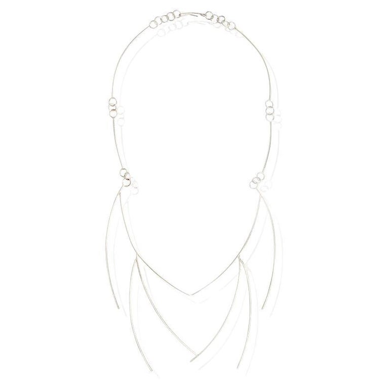 MAUKE V JEWELRY Sterling Silver Necklace Shark For Sale at 1stDibs