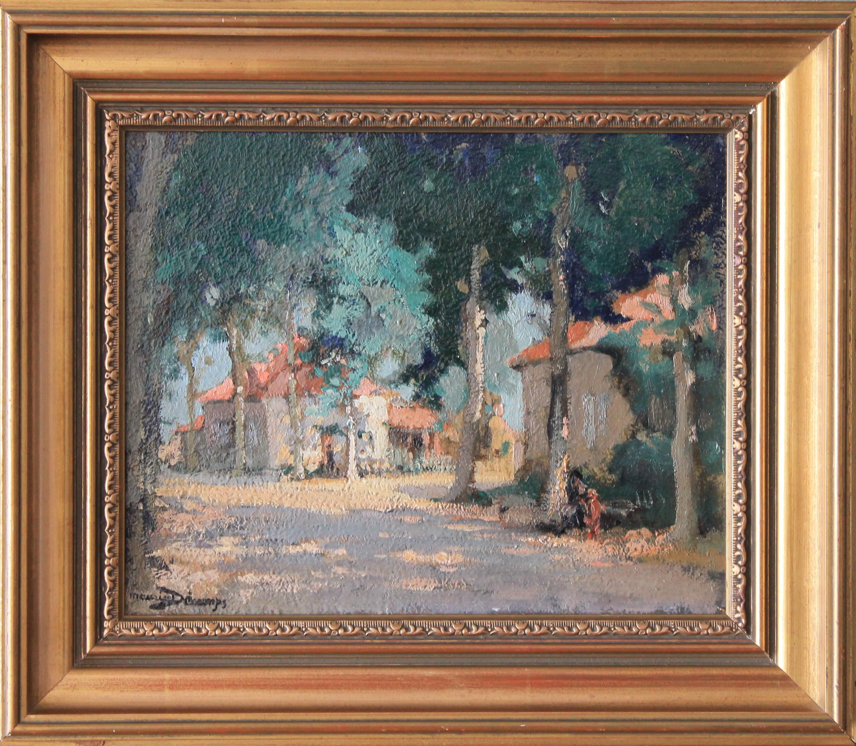 Maurice Alfred Decamps - Vintage Impressionist Landscape oil painting ...