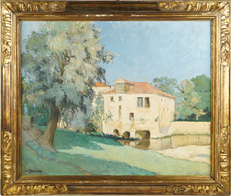 Maurice Alfred Decamps - Antique French Countryside Impressionist ...