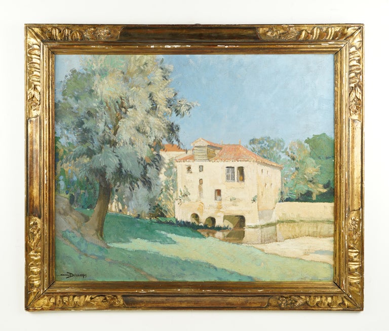 Maurice Alfred Decamps - Antique French Countryside Impressionist ...
