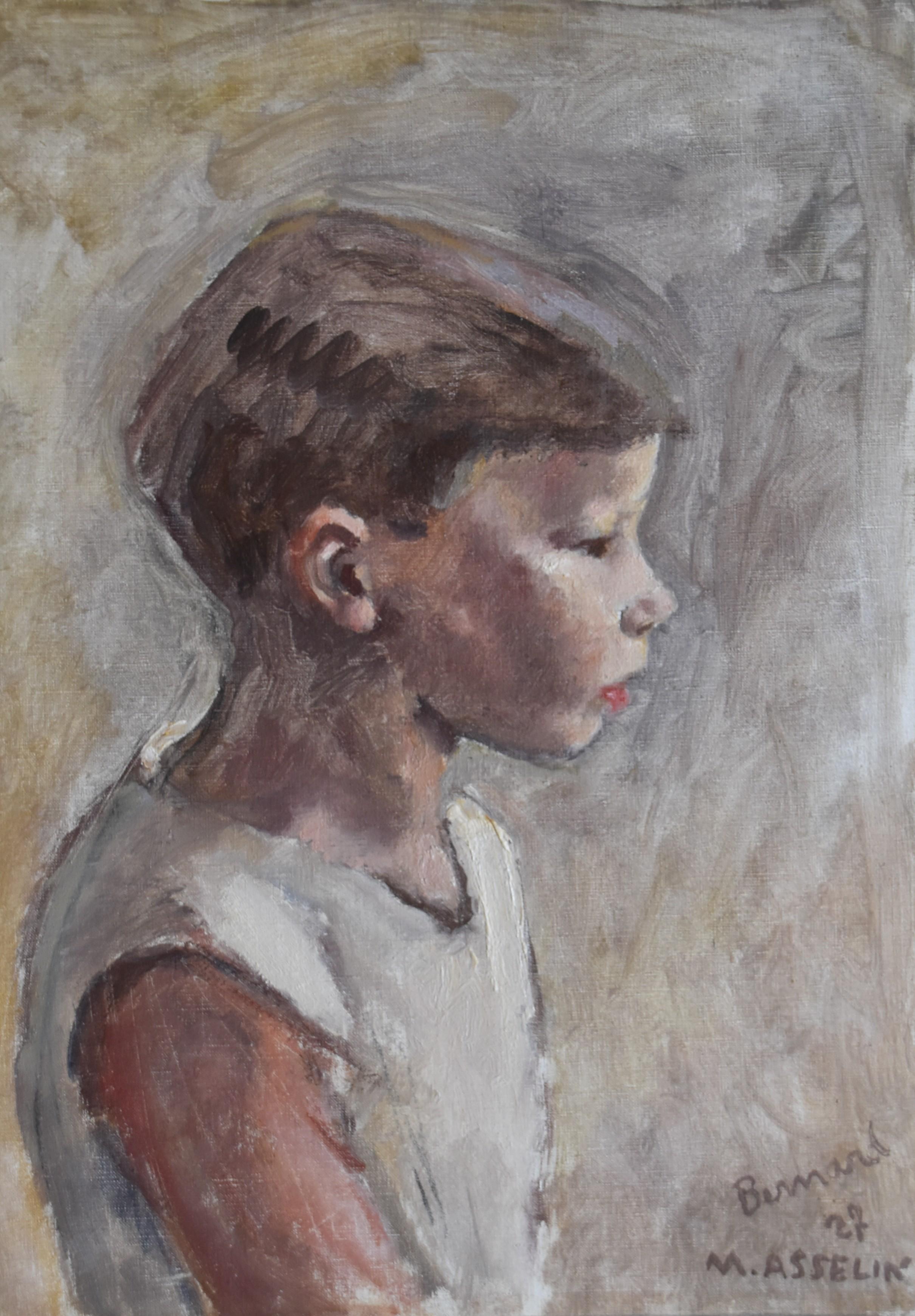 Maurice Asselin - Maurice Asselin (1882-1947) Portrait of his son ...