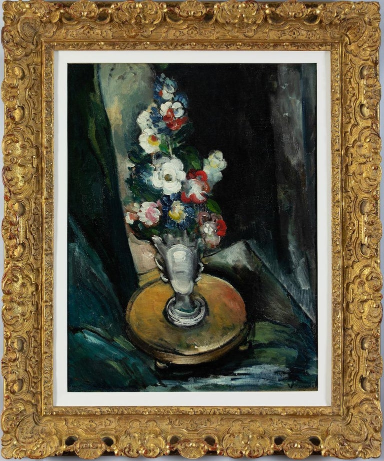Maurice de Vlaminck - Le Guéridon au vase de fleurs de Maurice de ...